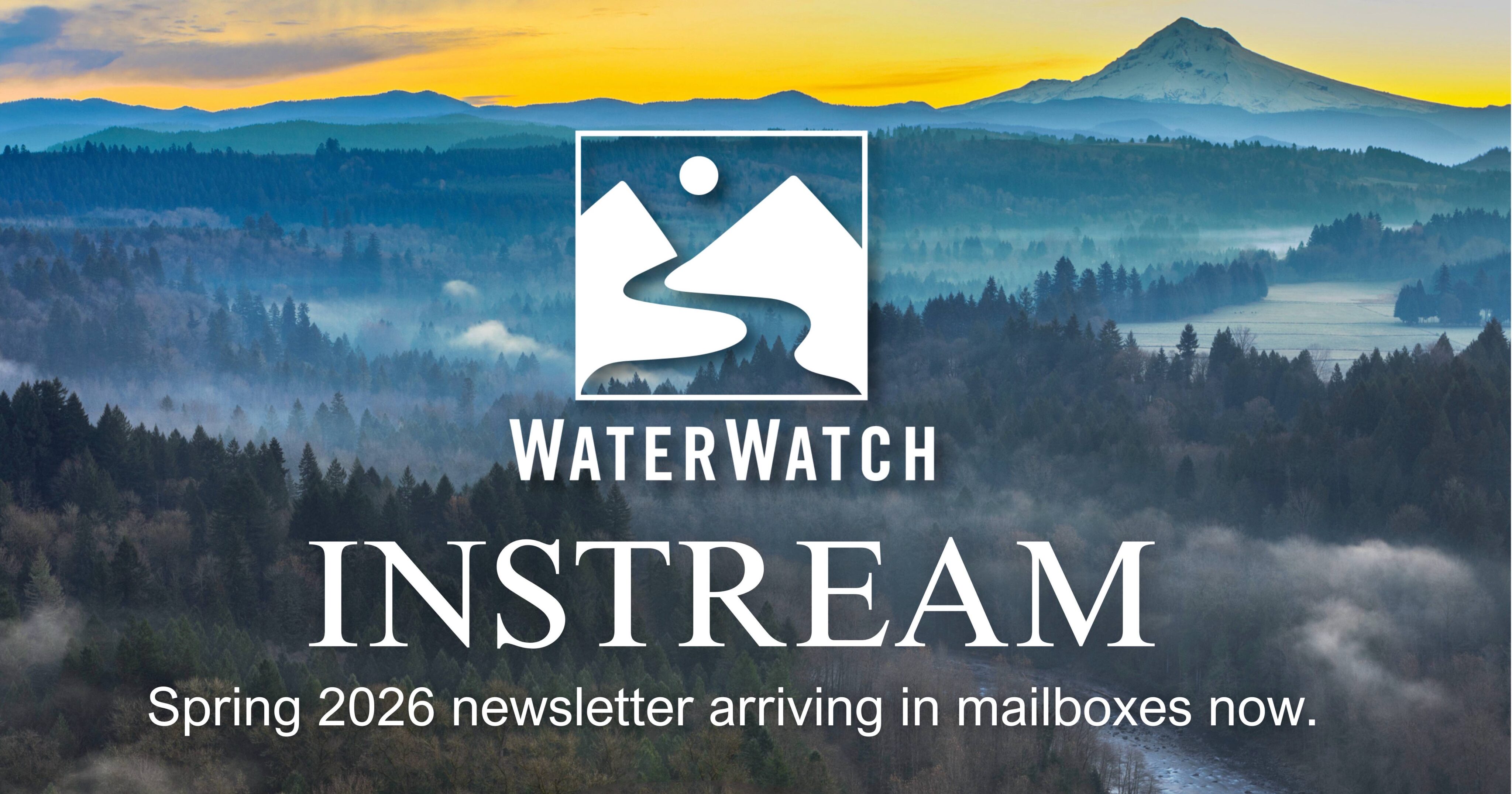 Spring 2026 Issue of Instream Arriving in Mailboxes Now - WaterWatch